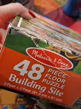 Melissa & Doug | Toys | 48 Piece Melissa Doug Construction Digger ...